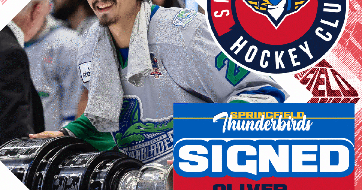 Springfield Thunderbirds | T-Birds Sign F Oliver Chau to One-Year AHL…