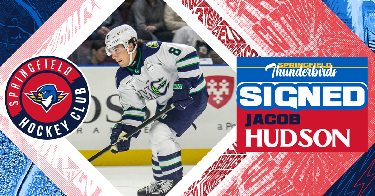 Springfield Thunderbirds | T-Birds Sign F Jacob Hudson to PTO