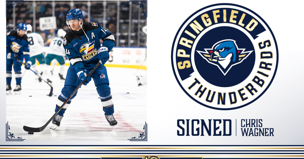 Springfield Thunderbirds | T-Birds Sign F Chris Wagner to 2-Year AHL…