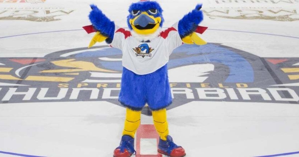 Springfield Thunderbirds Thunderbirds Introduce Mascot Boomer
