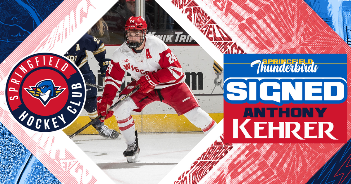 Springfield Thunderbirds | T-Birds Sign D Anthony Kehrer