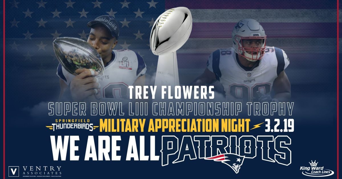 Springfield Thunderbirds | SUPER BOWL LIII TROPHY COMING TO…