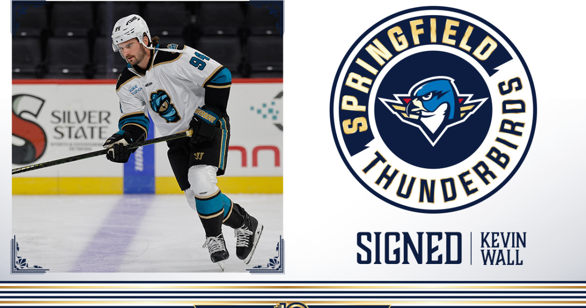 Springfield Thunderbirds | T-Birds Sign F Kevin Wall to PTO