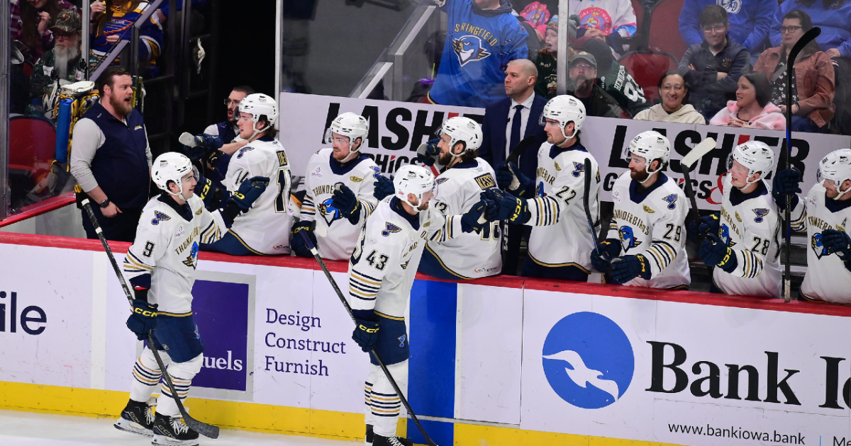 Springfield Thunderbirds | Offense Comes to Life, Cranley Secures 1st…