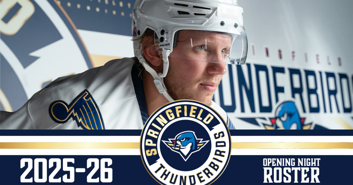Springfield Thunderbirds | T-Birds Announce 2025-26 Opening Night…