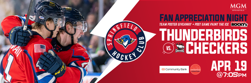 Springfield Thunderbirds | Home Schedule