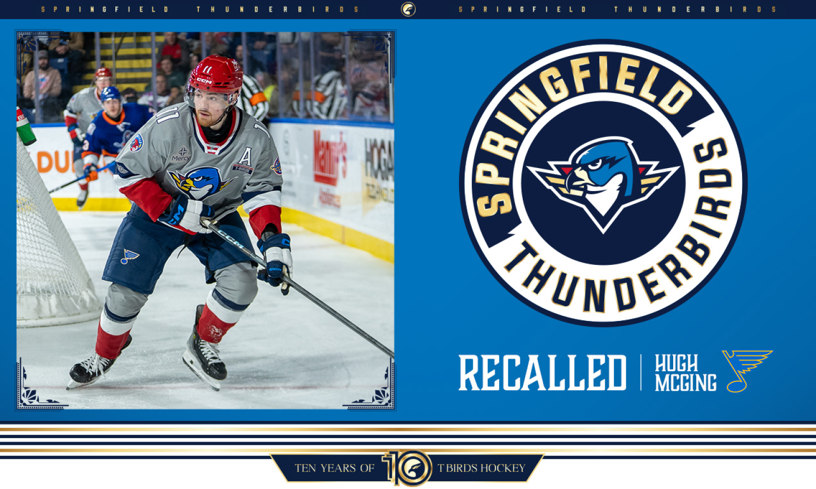 Springfield Thunderbirds | Hugh McGing