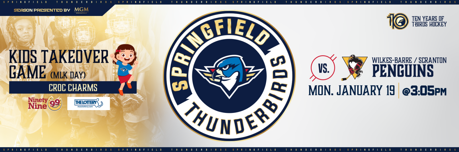 Springfield Thunderbirds | Home Schedule