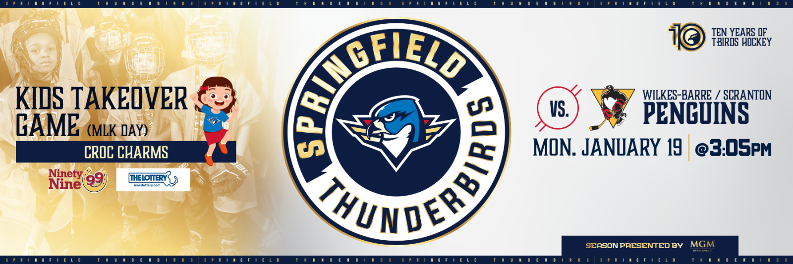 Springfield Thunderbirds | Home Schedule