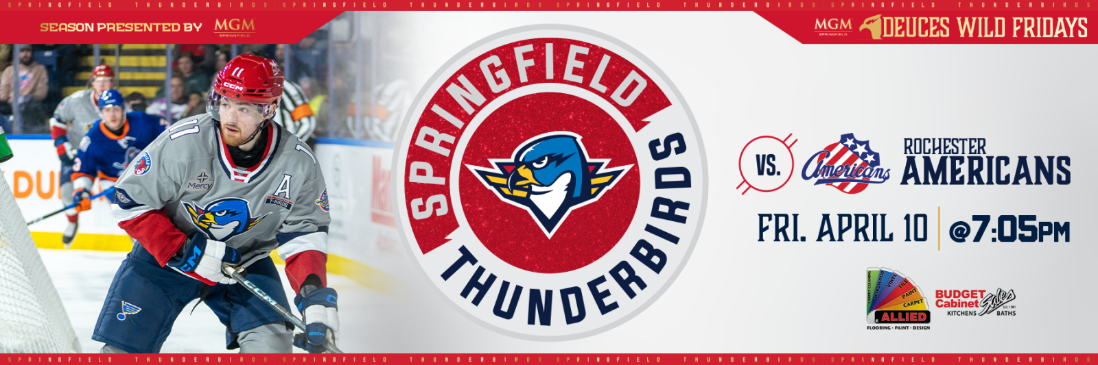Springfield Thunderbirds | Home Schedule